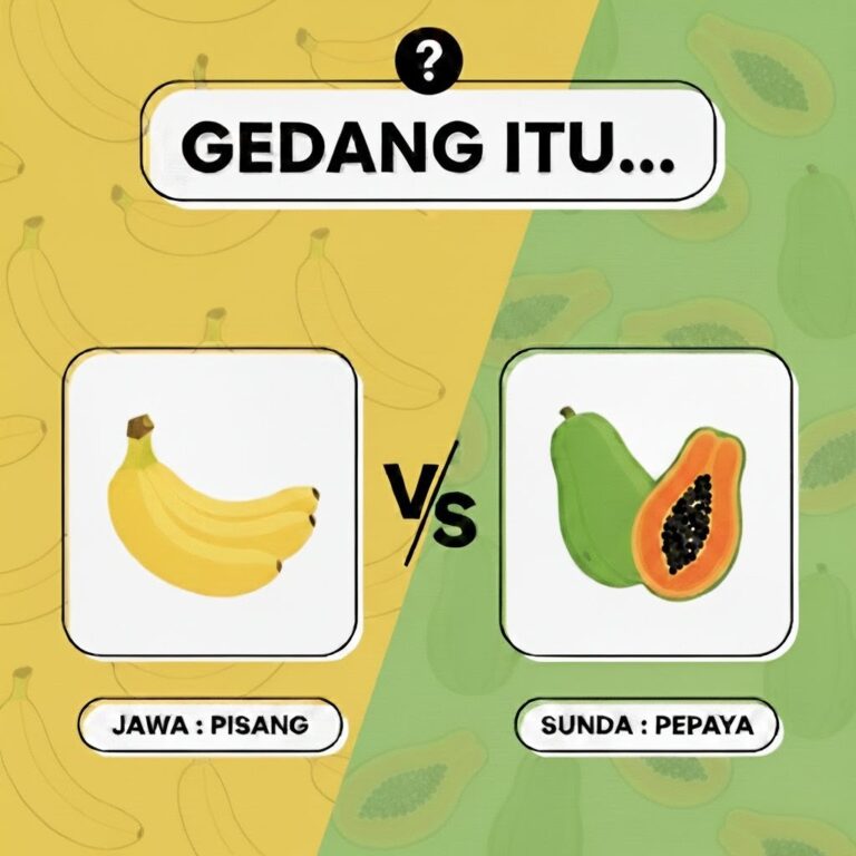 Gedang Bikin Galau: Pisang atau Pepaya, Pilih yang Mana? - Jejak Persepsi